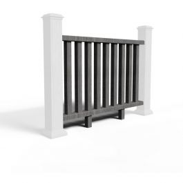 Stone Grey Classic Balustrade Railing Kit | Dream Decking