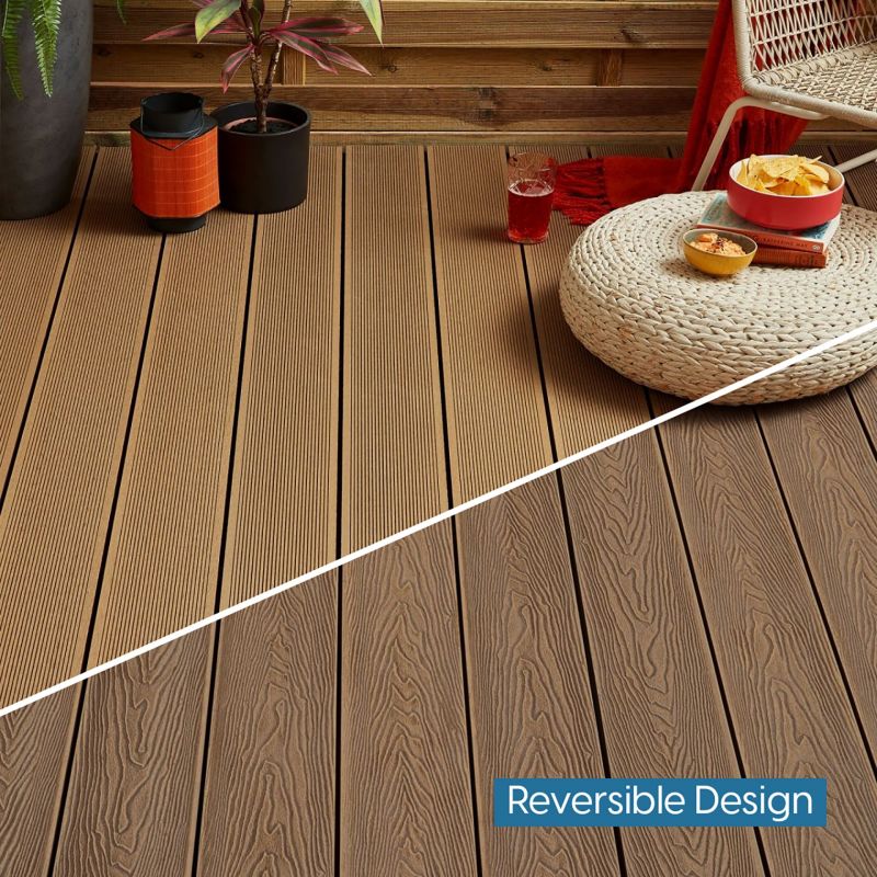 Golden Brown Classic Composite Decking | Dream Decking Golden Brown Classic Composite Decking | Dream Decking