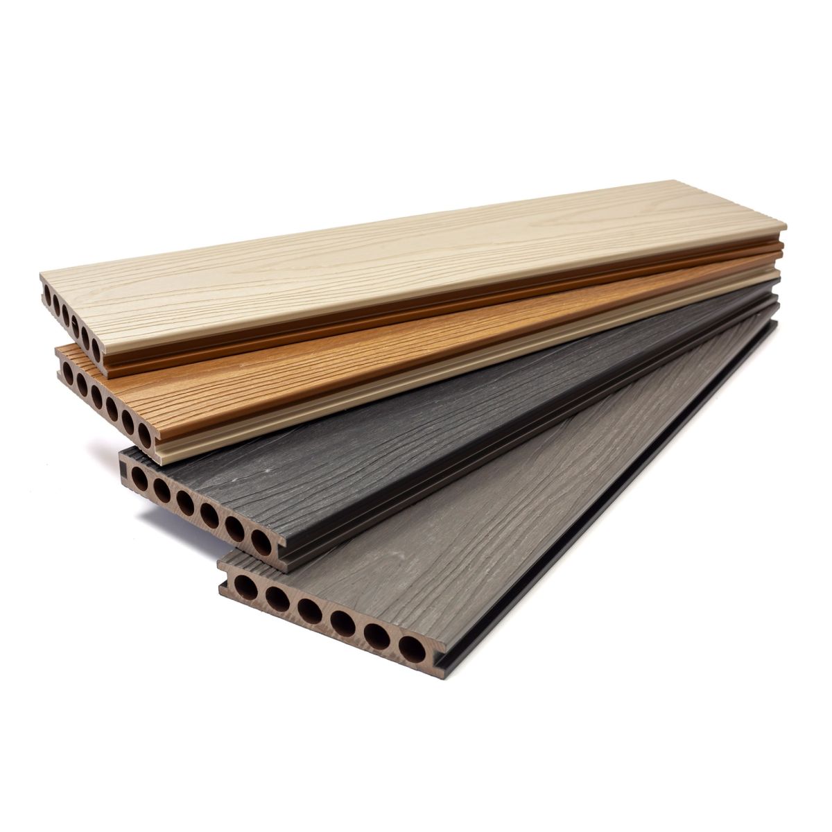 Silver Birch Deluxe Composite Decking | Dream Decking